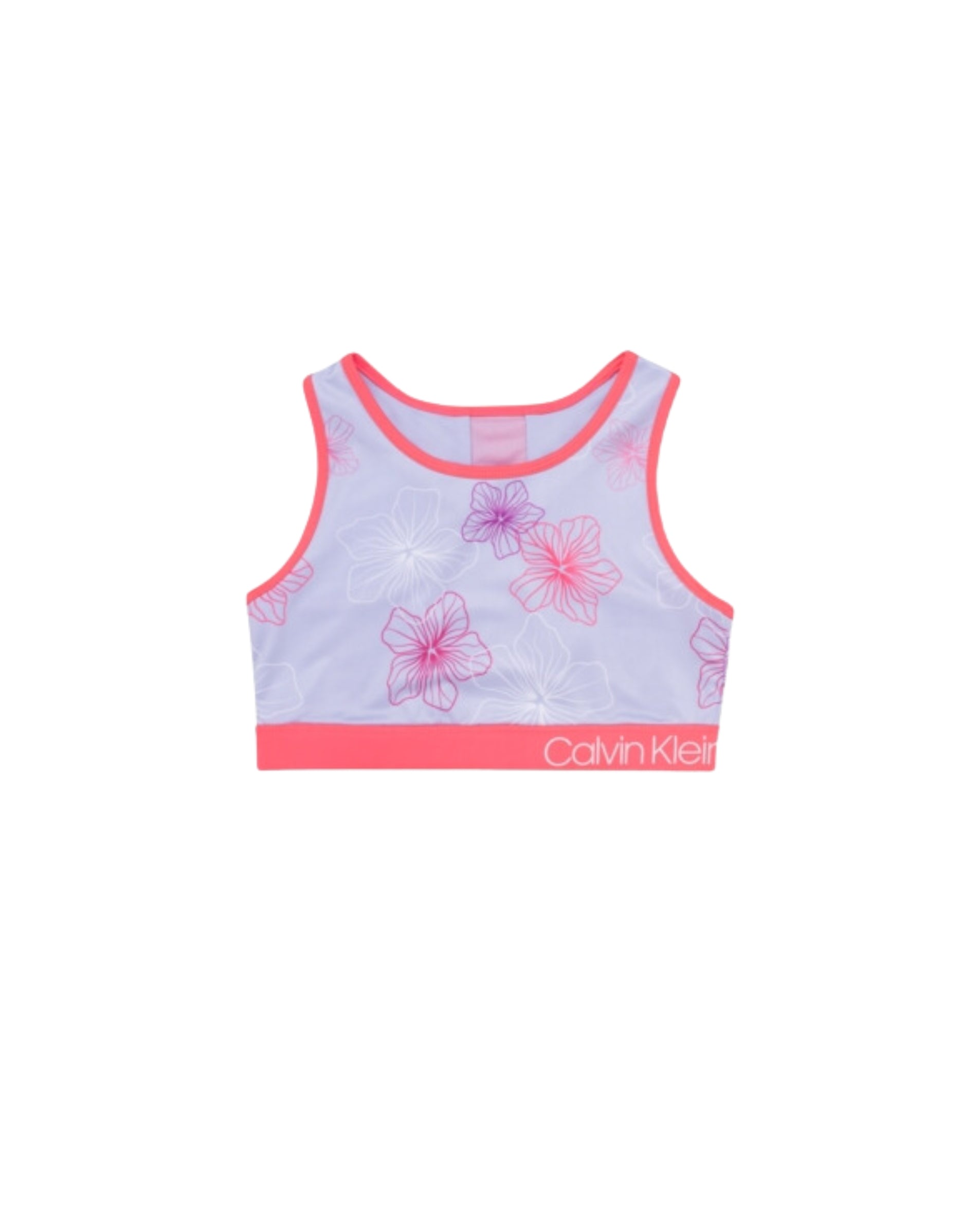 CK CALVIN KLEIN Floral Sport Bra – American Center Outlet
