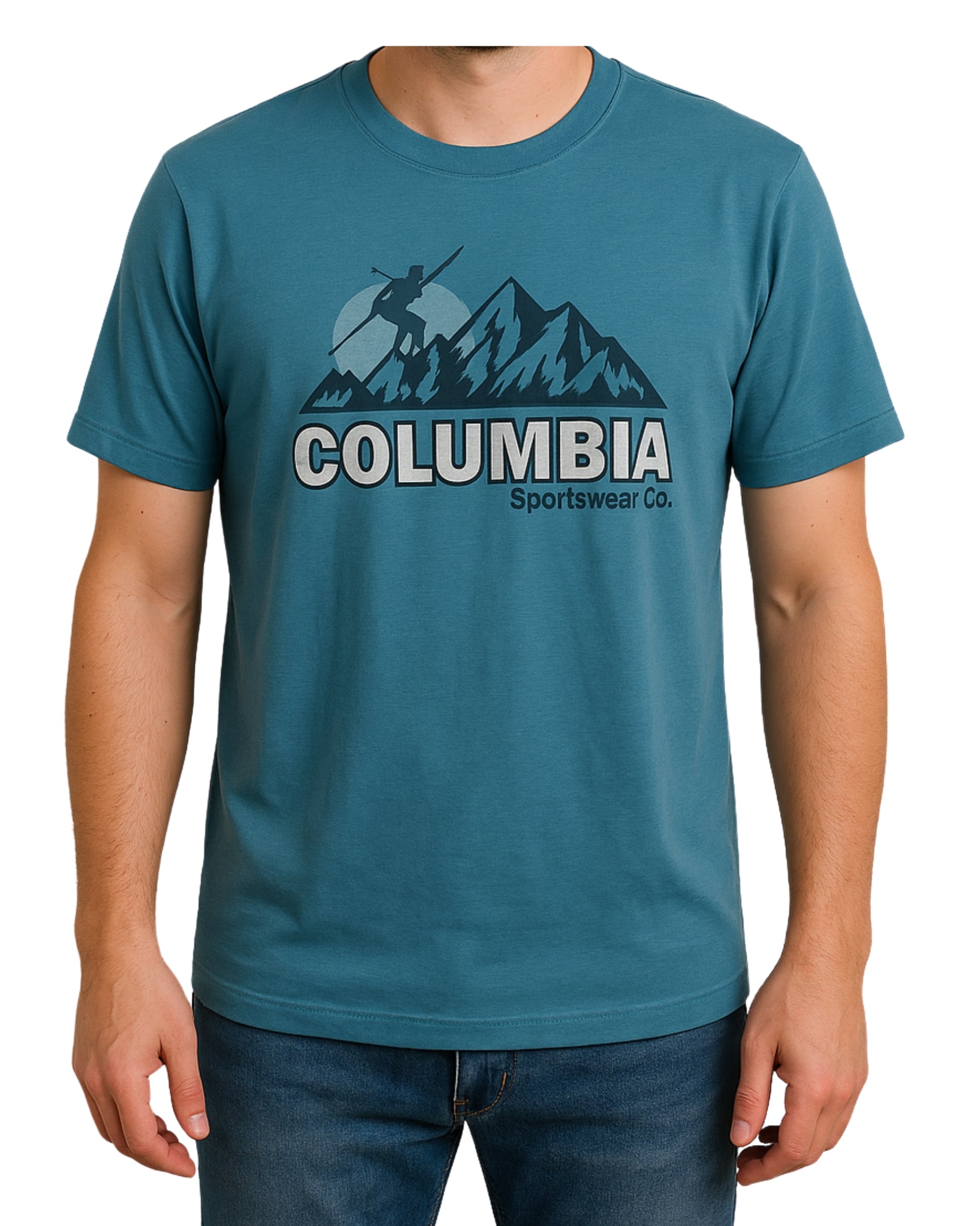 COLUMBIA Men Front Graphics T-Shirt – American Center Outlet