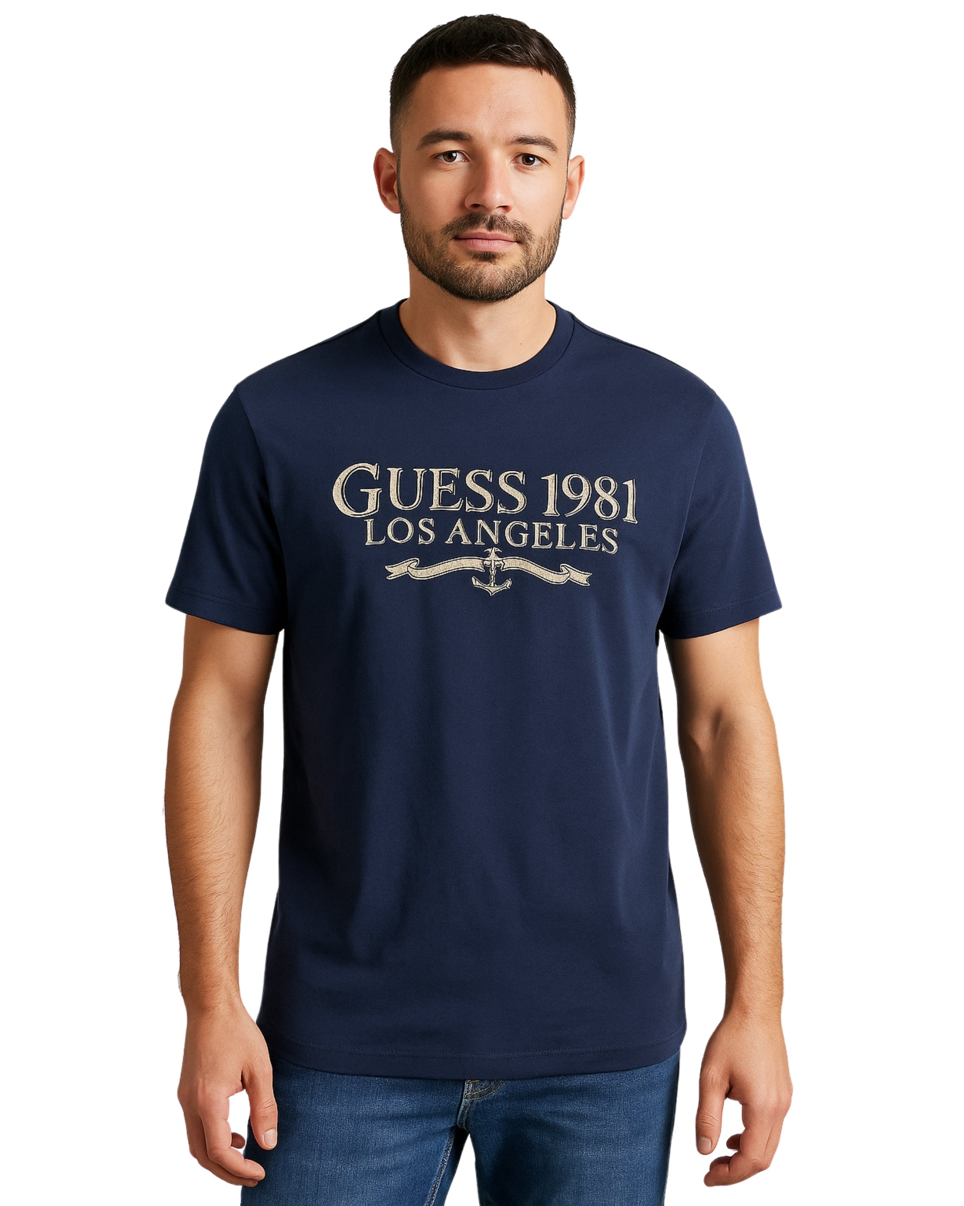 GUESS Men Design T-Shirt – American Center Outlet